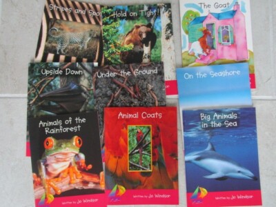 Lot of 9 Sails Emergent Level Science Animals Easy Readers Rigby Press ...
