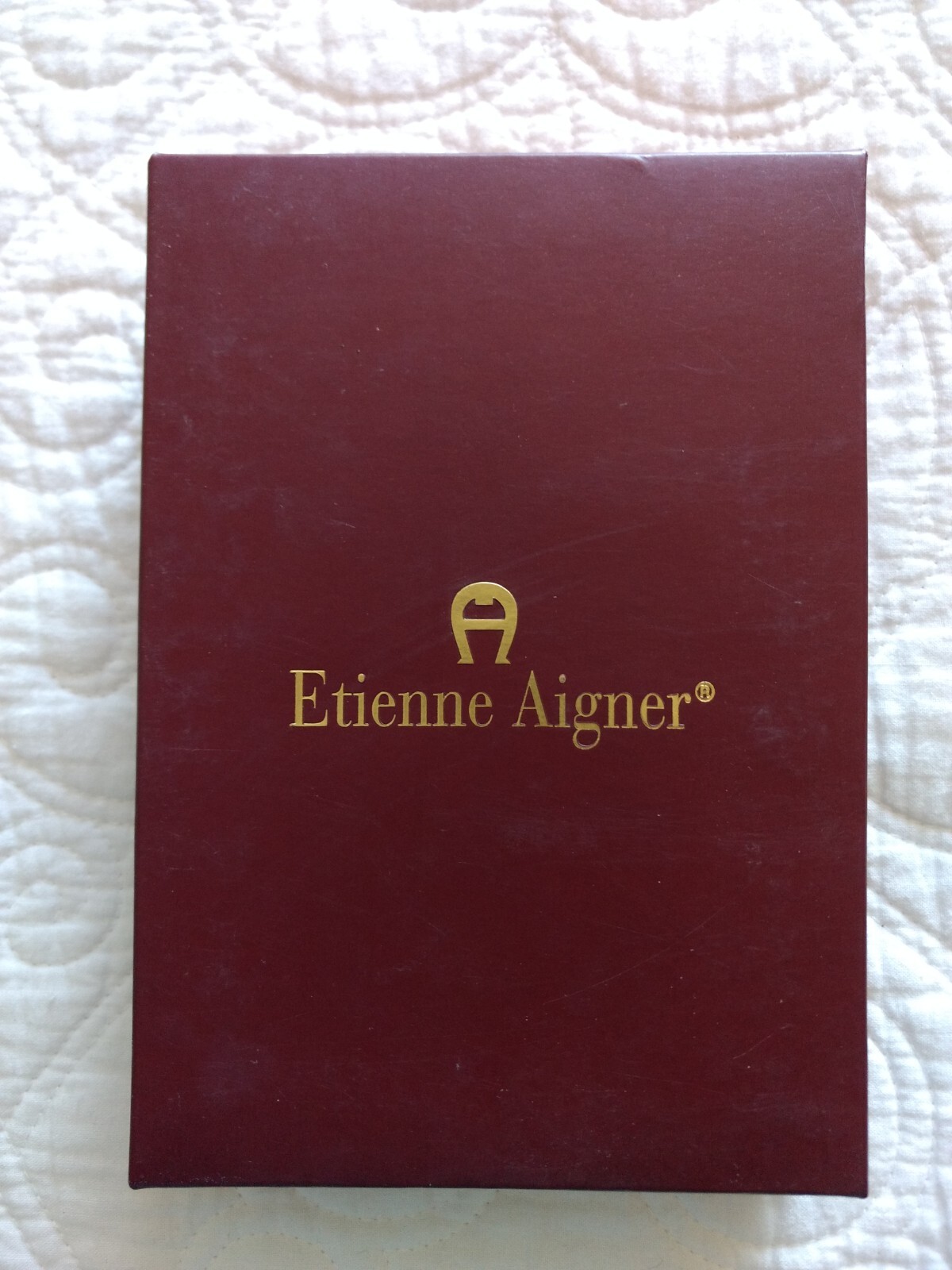1993 Vintage Etienne Aigner Black Palm Pilot Leather Zipper Case in ...