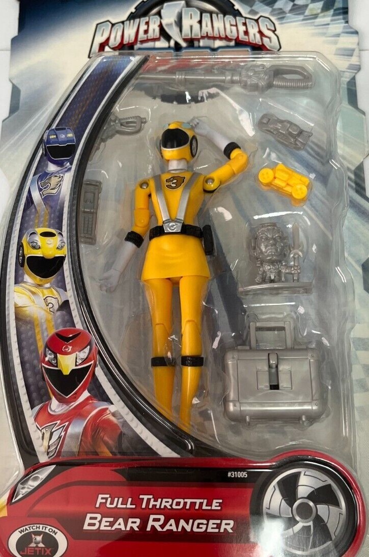 Power Rangers Rpm Brinquedo Ranger Amarelo Power Rangers RPM 2008 NEW