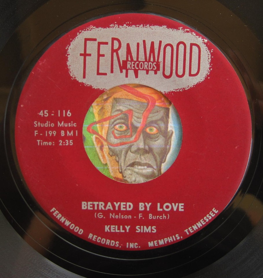HEAR Kelly Sims 45 A Girl In Love / Betrayed By Love FERNWOOD teen teener | eBay