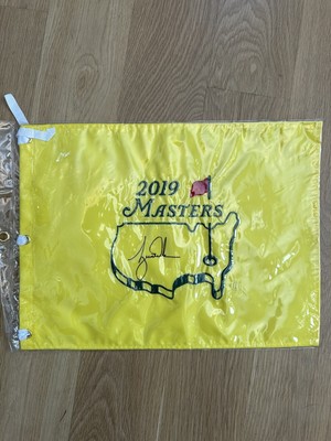 Tiger Woods 2019 Masters Flag Autographed Signed | eBay