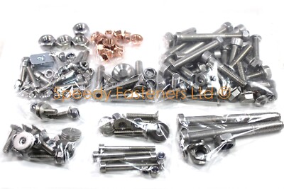 Tony Kart 401 OTK Complete Stainless Bolt Kit Alonso Kosmic Exprit ...