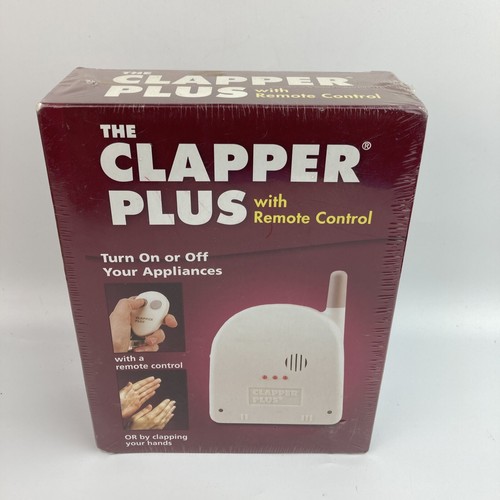 The Clapper Plus with Remote Control Wireless Sound Activated On Off ...