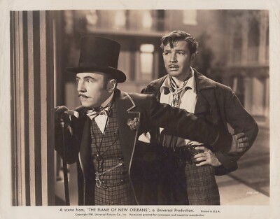 Bruce Cabot + Roland Young in The Flame of New Orleans (1941) Photo K ...