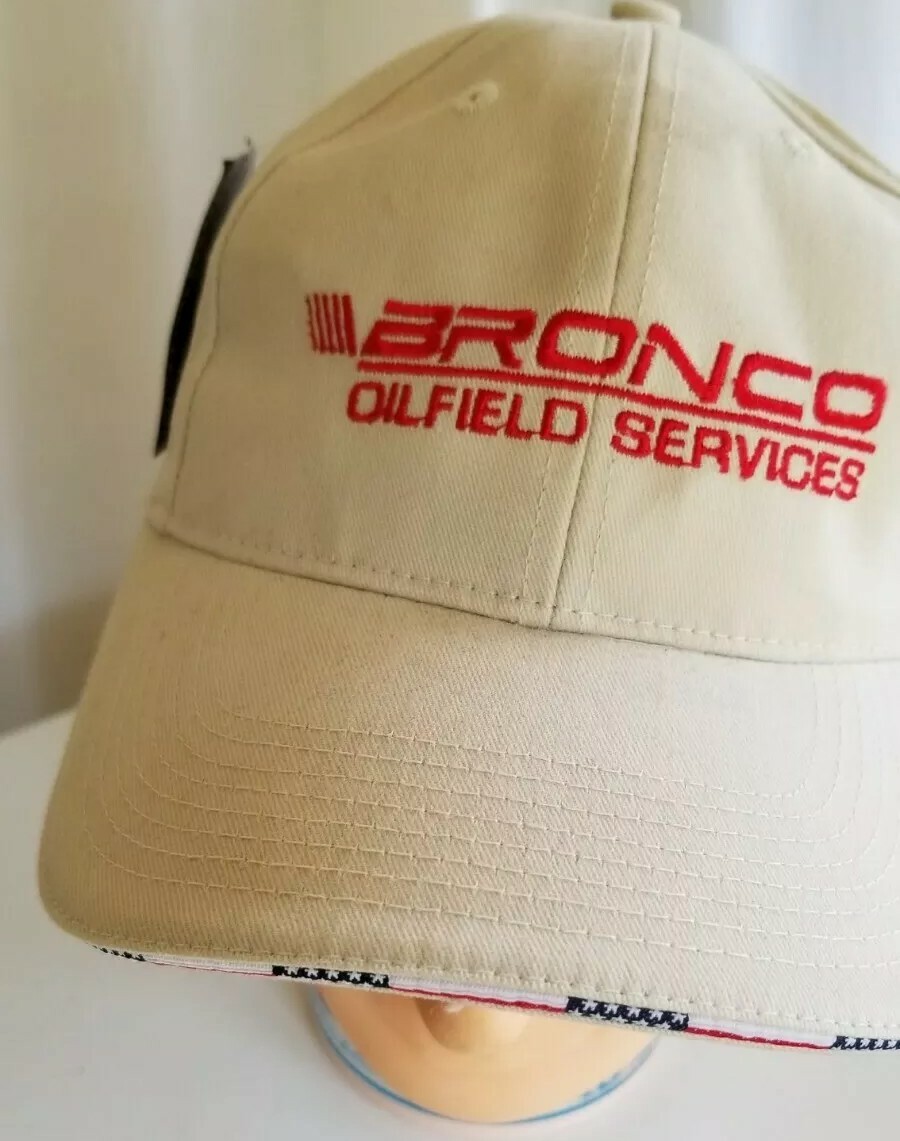 Bronco Oil Field Services Hat Oilfield Oil Platform C… - Gem