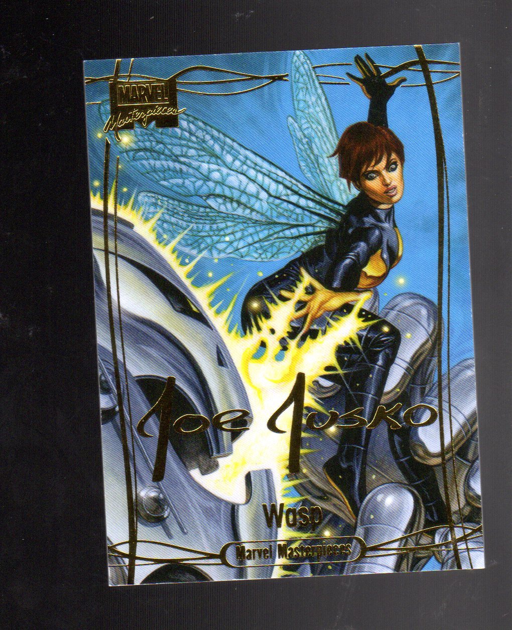 2016 Marvel Masterpieces #27 Joe Jusko GOLD signature card | eBay