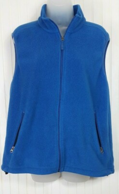 Lands End Fleece Vest | eBay