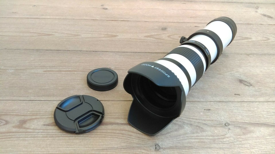 Sony Digital Fit 420-800mm Super Telephoto Zoom Lens for Sony Alpha ...