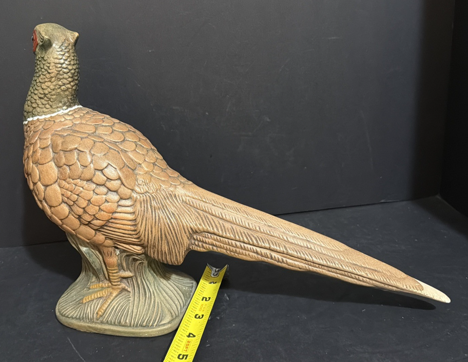 Vintage Arnels Ozark Made Ceramic Ring-Neck Pheasant Bird Hand Painted ...