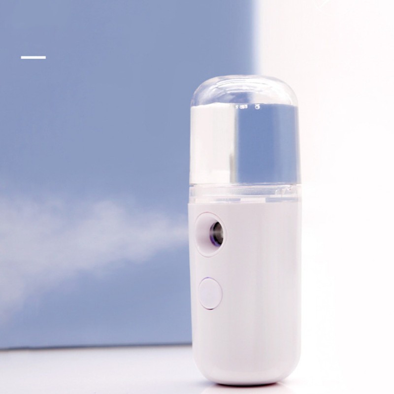 Handheld Nano Mist Sprayer Moisturing Facial Steamer Humidifier Beauty ...