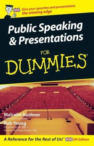 Public Speaking and Presentations for Dummies - Paperback - GOOD ...
