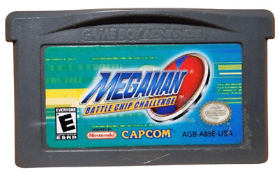 Mega Man Battle Chip Challenge (Nintendo Game Boy Advance GBA) Tested ...