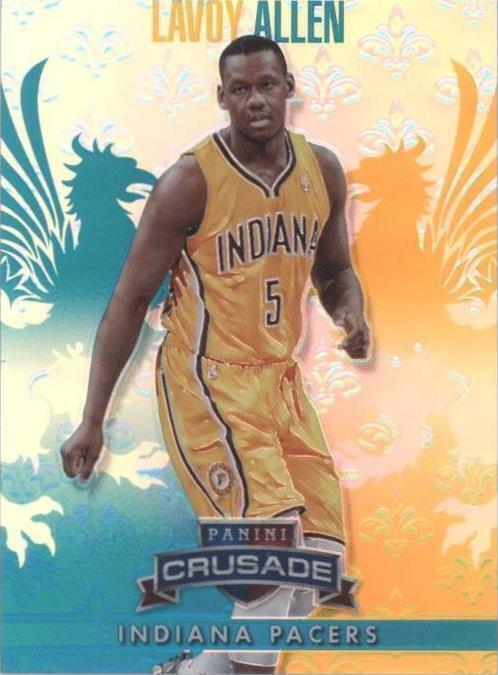 2013-14 Panini Crusade - Crusade Lavoy Allen #35 Teal /249 for sale ...