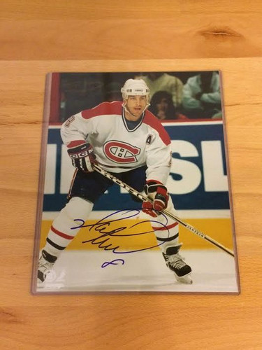 Mark Recchi Canadiens Signed 8x10 Photo - Guaranteed to pass PSA | eBay