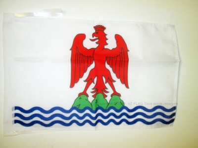 DRAPEAU COMTÉ DE NICE 45x30cm - PAVILLON NIÇOIS 30 x 45 cm haute ...
