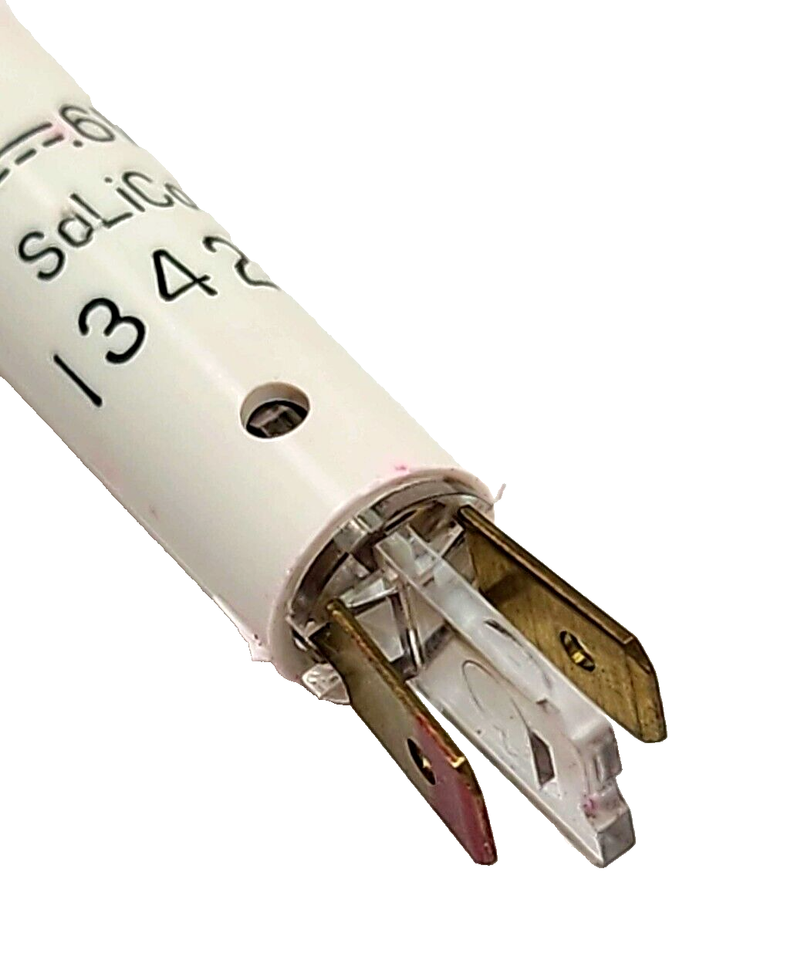 (1x) Solico - 5/16" 28VDC Red LED - Panel Mount Indicator Light - .187 ...