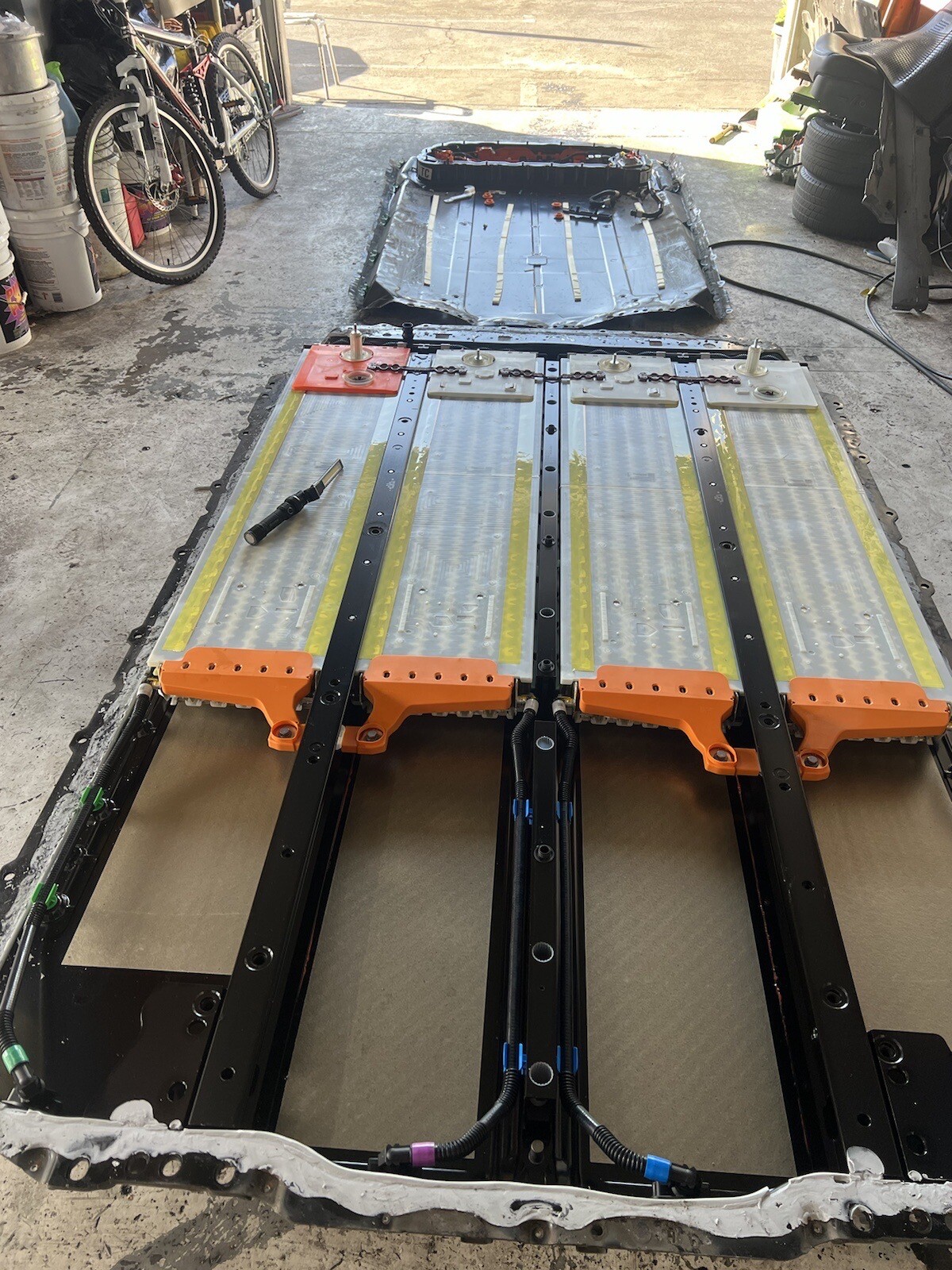 2021 Tesla Model 3 Battery module (1) from standard range battery 13.5 ...