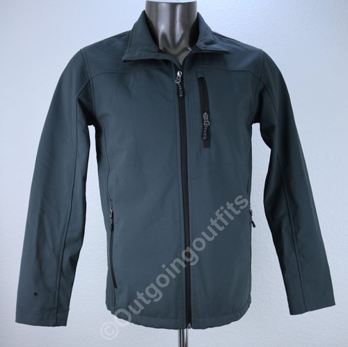 Swiss Tech Men's Light Green Full Zip Softshell Jacket Size Small 34-36 ...