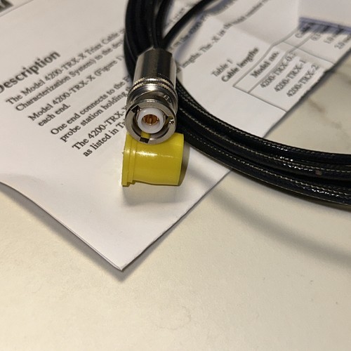 Keithley 4200-TRX-3 Low Noise Triax Cable, 3-Slot Connectors, 3 Meters ...