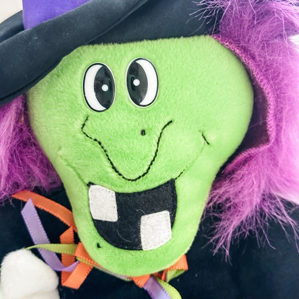 VTG Halloween Witch Plush Dancing Singing Haunted House Rock MTY ...