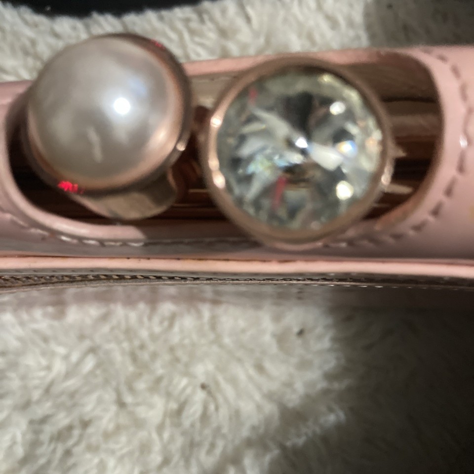 Ted Baker Light Pink Purse with defects in pics | eBay UK
