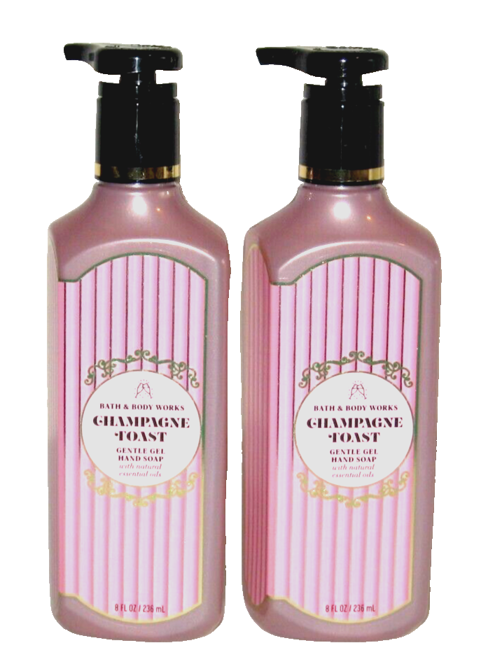 Bath & Body Works "CHAMPAGNE TOAST" Set Of 2 - Gentle Gel Hand Soap | eBay