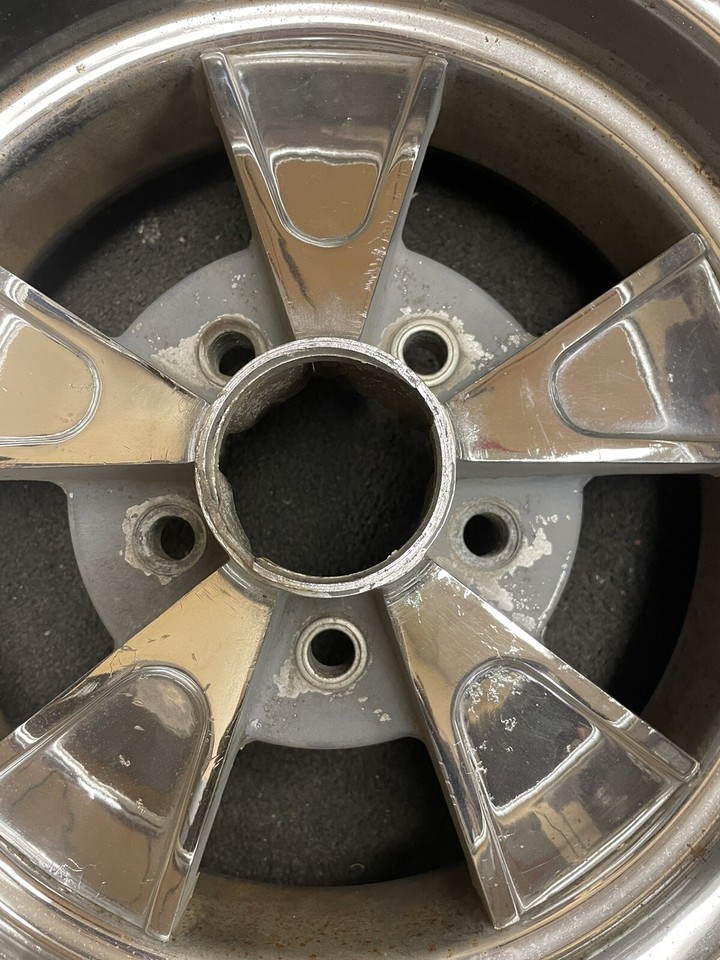 Hurst Style Wheel 15x6. 5x5 Bolt Pattern. Used | eBay