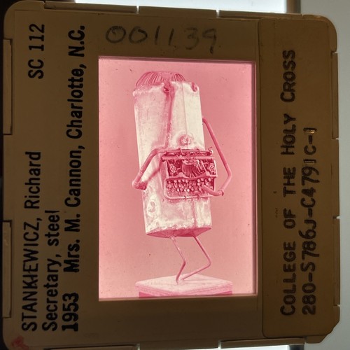 Richard Stankiewicz “Secretary ” American Sculpture 35mm Art Slide | eBay