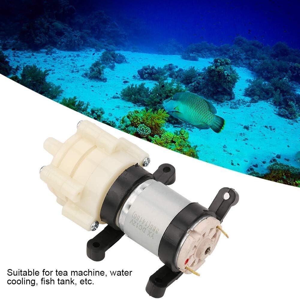 Diaphragm Water Pump 12V Mini Electric Water Pump 1.5-2L/min Water ...