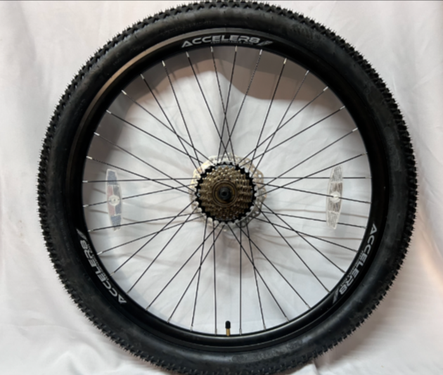 new 27.5"650B MTB Bike Rear Wheel Rim/Disc Brake 7 Speed ACCELER8 27 ...