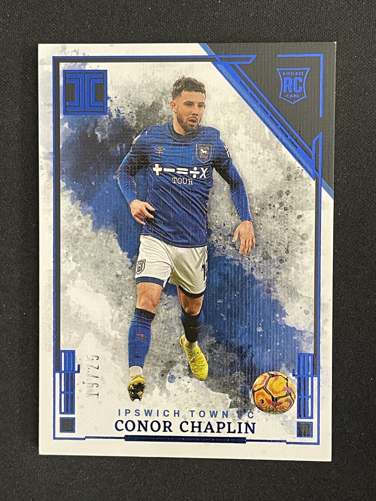 Conor Chaplin 2024 Impeccable Premier League #22 Ruby & Gold /1 Price ...