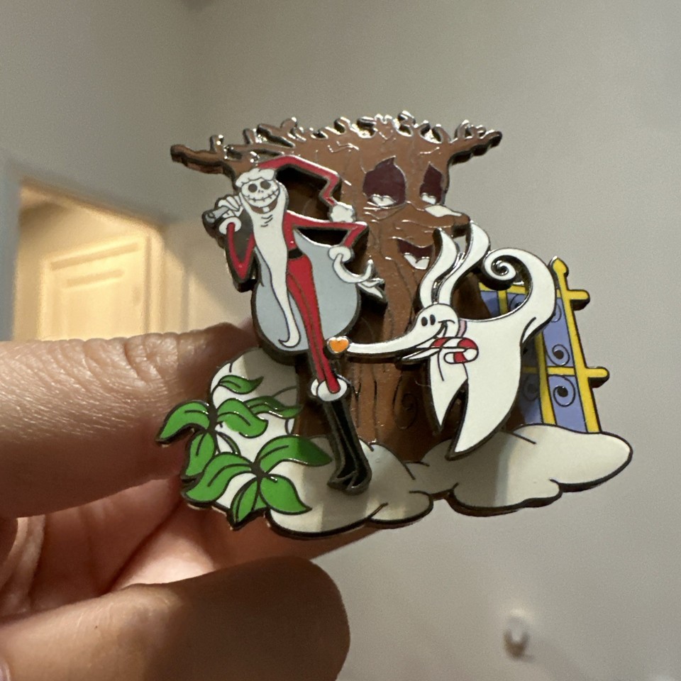 DISNEY 2003 NBC 13 TREATS 5 FRIGHTFUL WEEKS JACK ZERO ENCHANTED TREE LE ...