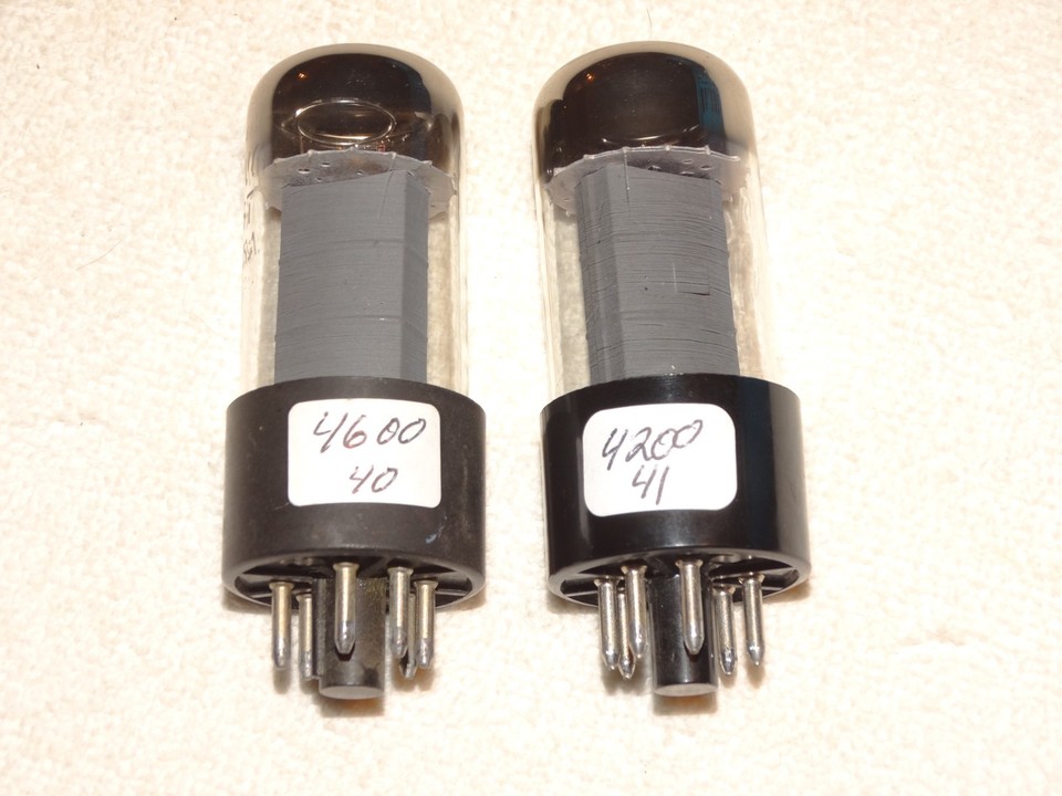 2 x 6V6gt G.E. Tubes*Clear Glass*Very Strong Matched Pair*#3 | eBay