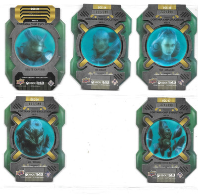 Halo Legacy Collection - Cortana Chip Evolution Selection NM Upper Deck ...