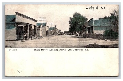 Main Street, Looking North, Carl Junction, Mo. Missouri Zimmerman ...