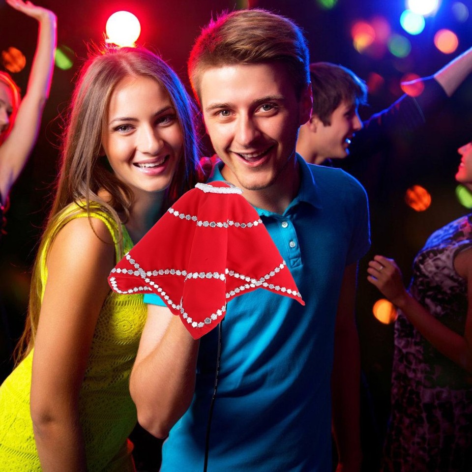 2Pcs Dance Handkerchief Yangko Handkerchief Rotating Handkerchief Prom ...