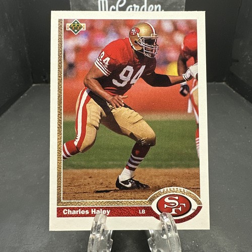 1991 Upper Deck Charles Haley #353 HOF San Francisco 49ers | eBay
