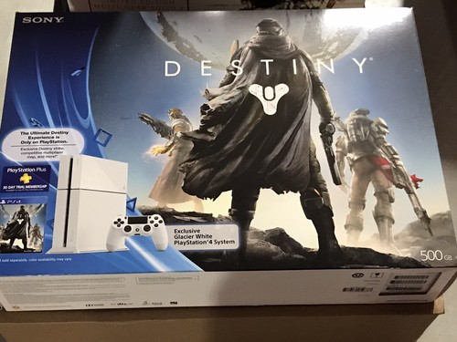 Playstation 4 Destiny Limited Edition Glacier White PS4 Console | eBay