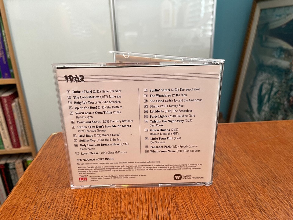 The Rock 'N' Roll Era 1962 Time Life CD | eBay