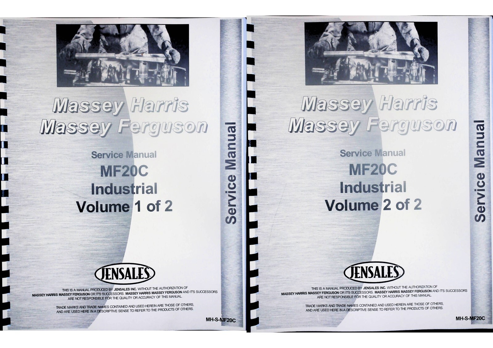 Massey Ferguson 20C Tractor Loader Backhoe Service Repair Manual | eBay