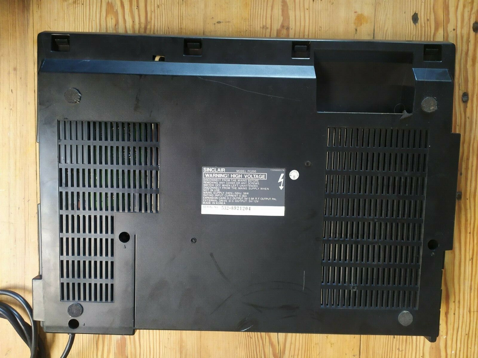 RARE Ordinateur Console collector SINCLAIR PC -200 Game AMSTRAD ...