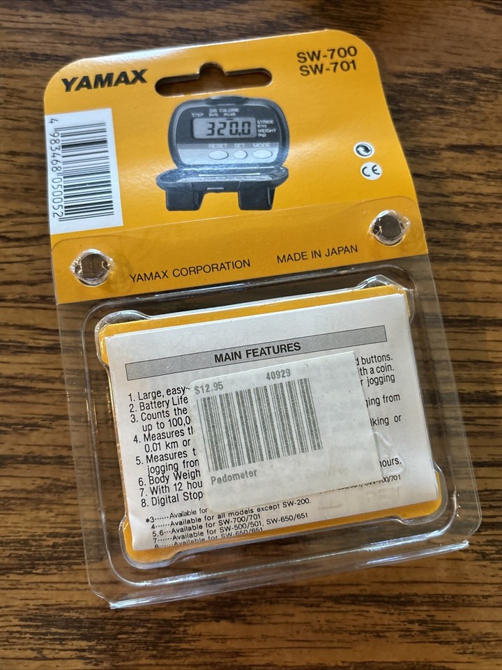 yamax digi-walker caliper and pedometer new in box | eBay
