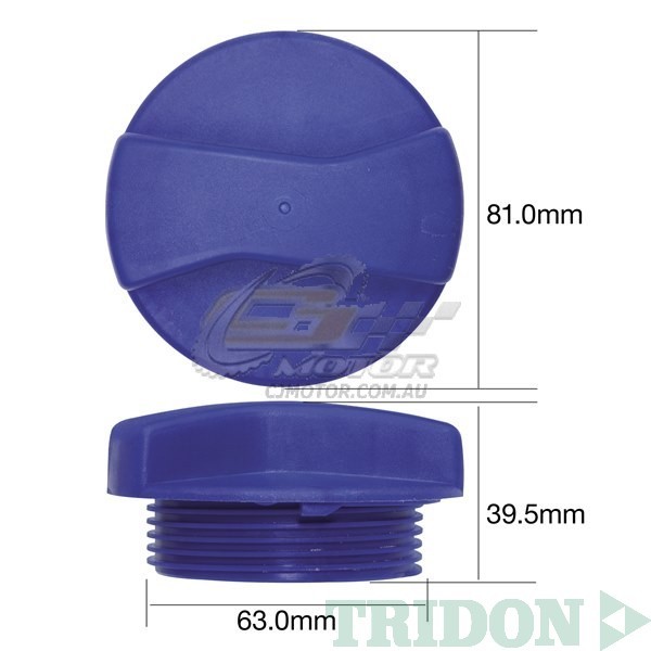TRIDON RADIATOR CAP FOR Volkswagen Passat 4.0 - W8 04/03-07/04 W8 4.0L ...