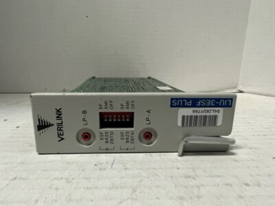 Verilink 310-101004-001-REV-B, D4LIKUY7AA, T1 LN INTFC UN | eBay