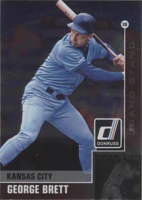2015 Panini Donruss - Preferred George Brett #2 Grand Stand Bronze for ...