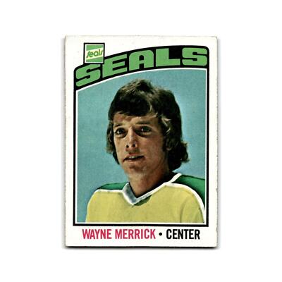 1976 Topps Wayne Merrick California Golden Seals #18 | eBay