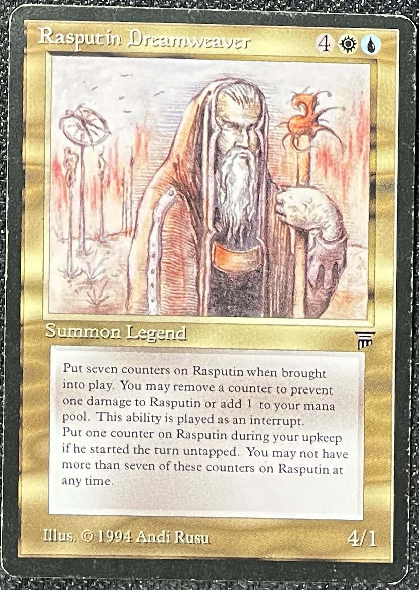 Magic the Gathering MtG Rasputin Dreamweaver - Legends - MP | eBay