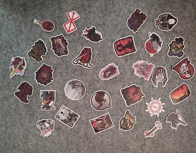 30 Berserk Stickers guts gattsu anime manga kentaro miura vinyl berzerk ...