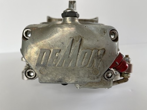Demon 750CFM Double Pumper Carburetor with Fuel Line; Choke Delete | eBay