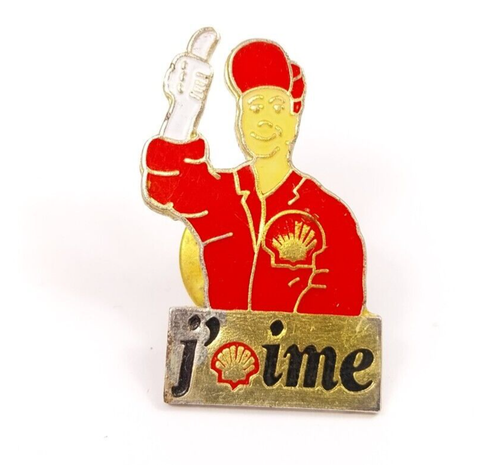 Pin's Pins Shell Collection J'aime Shell Pompiste Station Essence | eBay